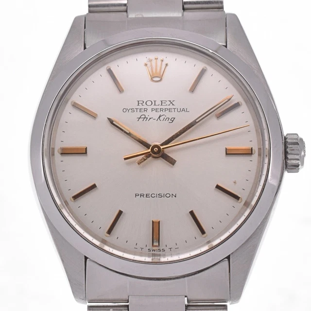 ROLEX AIR KING 5500 Precision Cal.1520 Orologio da uomo automatico L ...