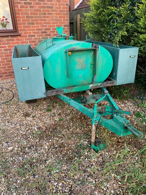 RAF FUEL BOWSER, Heavy Duty Braked Fast Tow Trailer 1950's £175.00 ...