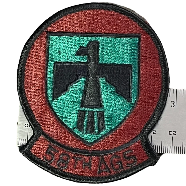 USAF PATCH 58TH AGS Aircraft Generation Squadron Patch £6.25 - PicClick UK