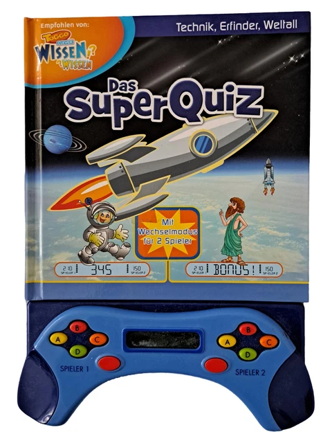 TOGGO CLEVER WISSEN Quizspiel Technik Erfindungen Weltall Wissen 2 ...