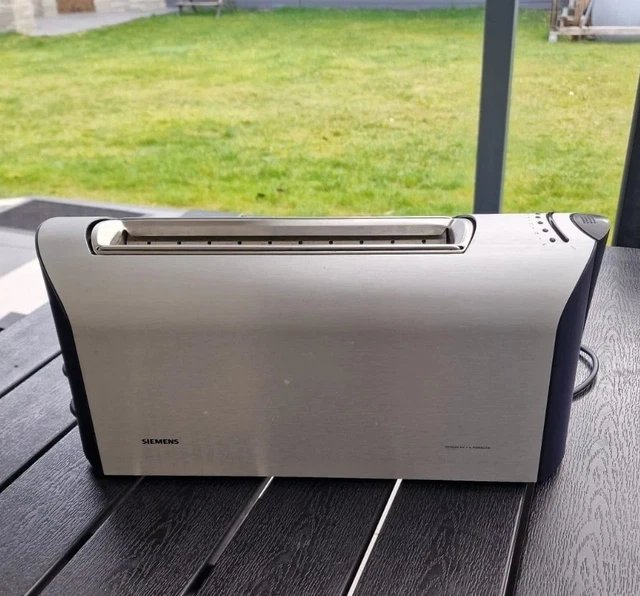 SIEMENS PORSCHE DESIGN Toaster TT91100 Guter Zustand Langschlitztoaster ...
