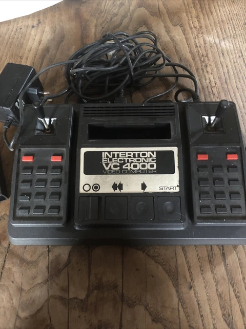 ANCIENNE CONSOLE DE jeu video INTERTON electronic VC 4000 POST PONG EUR ...