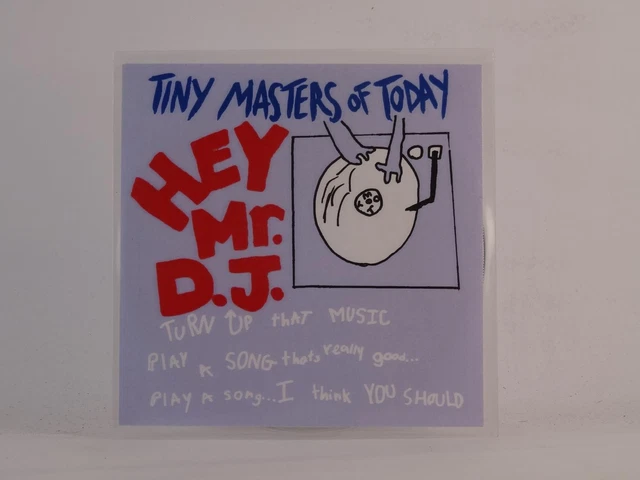 TINY MASTERS OF TODAY HEY MR DJ (E70) 3 Track Promo CD Single including ...