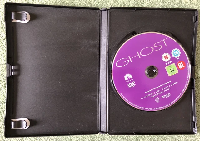 GHOST DVD (2001) Patrick Swayze, Demi Moore, Whoopi Goldberg, Zucker ...