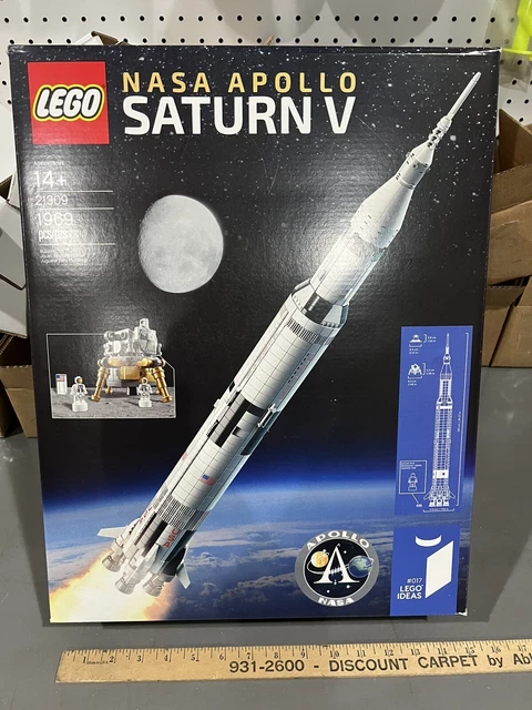 LEGO IDEAS : Fusée NASA Apollo Saturn V - Lot # 21309 - Neuf et scellé ...