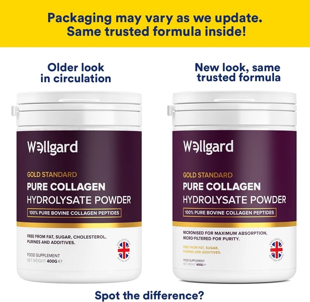COLLAGEN POWDER, GOLD Standard Halal Bovine Collagen Peptides Powder by ...