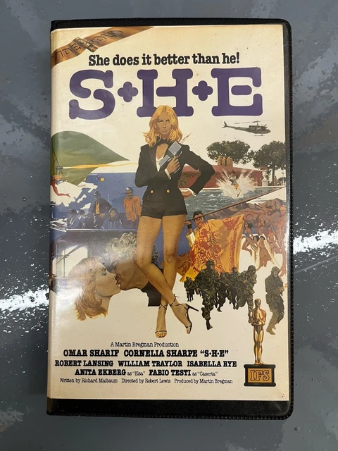 S.H.E. SECURITY HAZARDS Expert (1980) VHS Cornelia Sharpe. Bond Writer ...