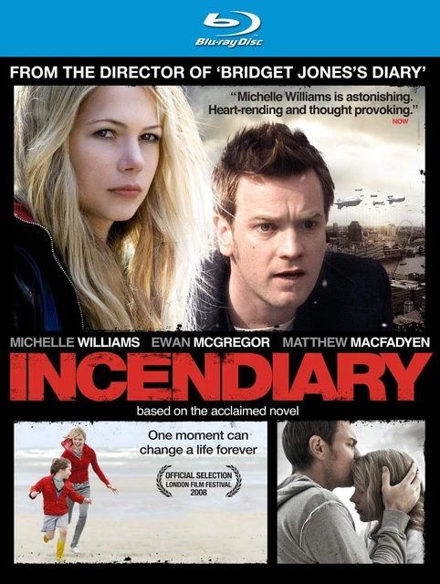 INCENDIARY (BLU-RAY) NICHOLAS Greaves Sidney Johnston Michelle Williams ...