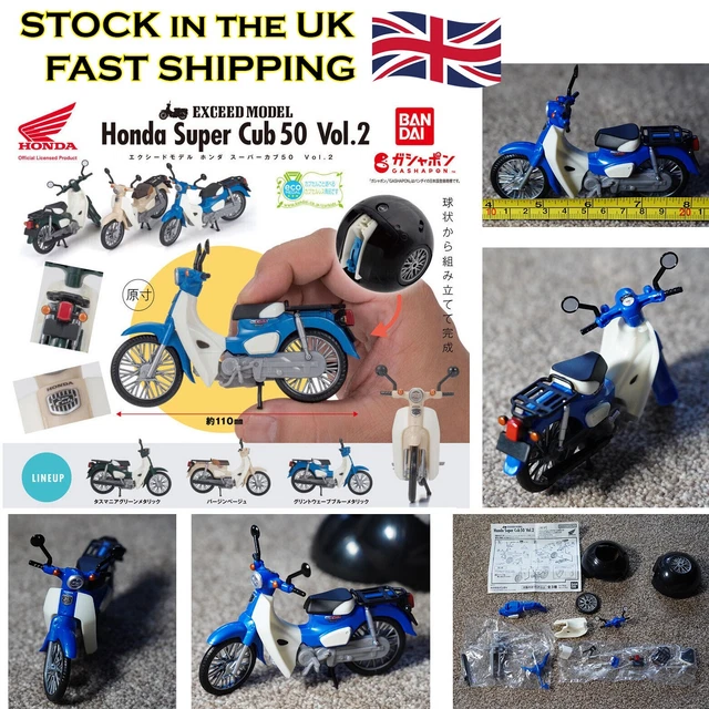 GASHAPON: EXCEED MODEL Honda Super Cub 50 Vol.2 Capsule Toy Motorbike ...