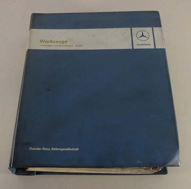 WERKSTATTHANDBUCH SPEZIALWERKZEUGE MERCEDES-BENZ LKW & Omnibusse ...