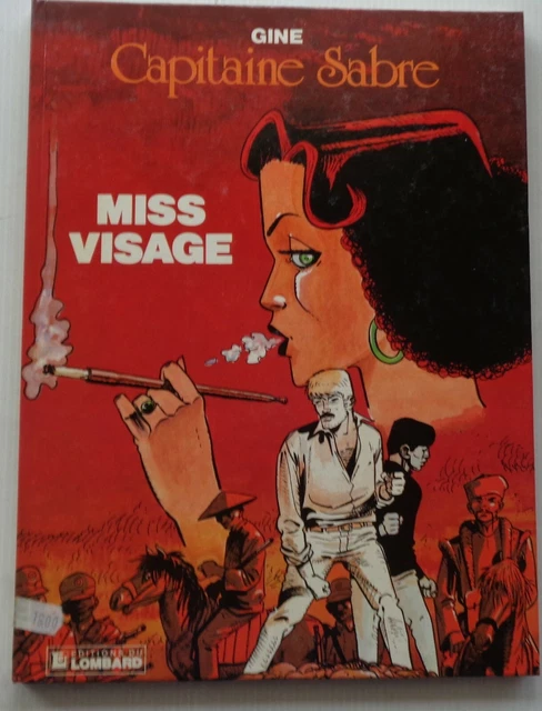 CAPITAINE SABRE MISS Visage N°2 EO Gine 1983 Etat Neuf Lombard EUR 9,50 ...