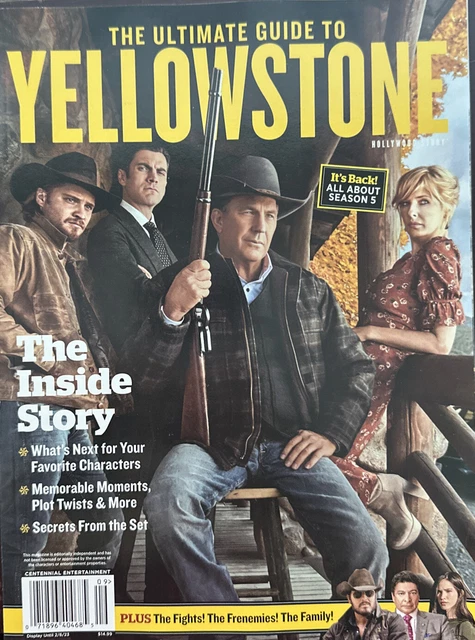 ULTIMATE GUIDE TO Yellowstone Magazine 2022 Centennial Media £9.90 ...