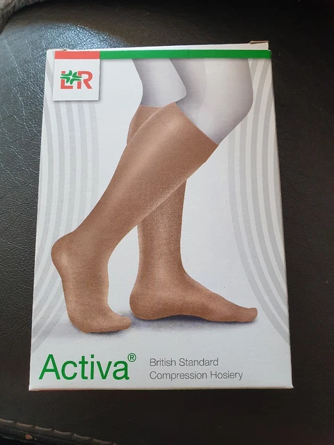Activa Class 1 Compression Socks Below Knee Compression Hosiery Size S Honey £1100