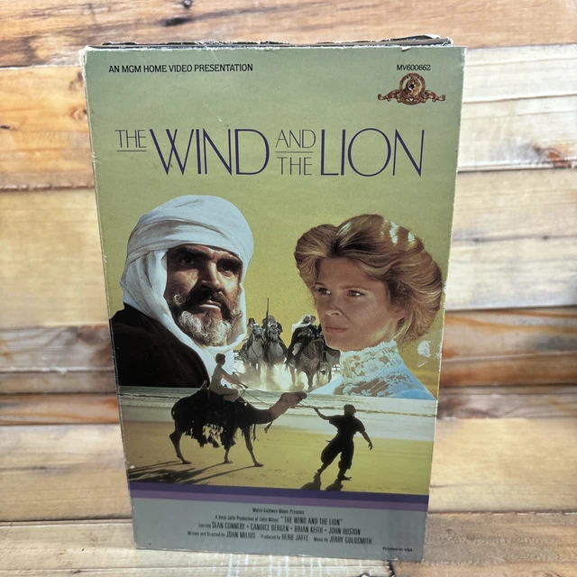 THE WIND AND The Lion VHS VCR Video Tape Used Movie MGM Book Box £8.27 ...