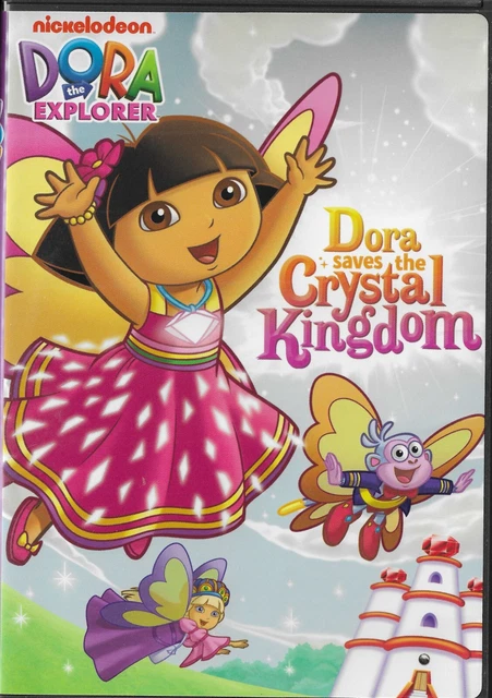 DVD MOVIE &DORA the Explorer Dora Saves the Crystal Kingdom " DISC ...