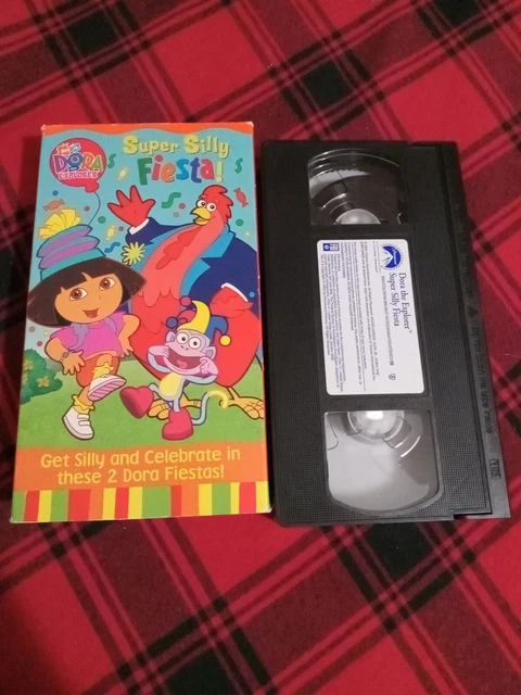 Dora The Explorer Super Silly Fiesta Vhs 2004 Nick Jr Spedizione