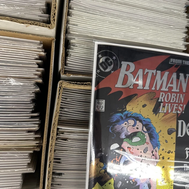 LOT DE 3 Couvertures Batman #428 + Feuille + Variante Vierge ! Robin ...