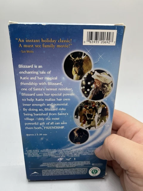 BLIZZARD (VHS,2003) RARE YTV Family Christmas Holiday Movie Out of ...