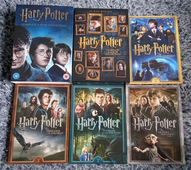 HARRY POTTER 8 Film Complete Collection DVD (Box Set) EUR 14,21 ...