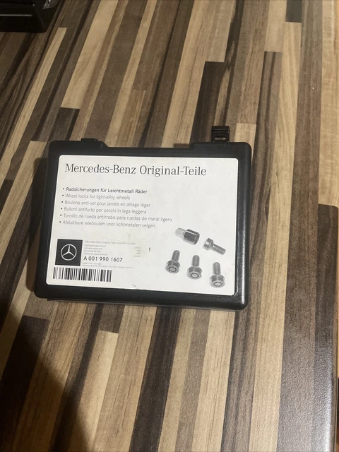 MERCEDES-BENZ LOCKING WHEEL Nut Bolt Key Set - A0019901607 £6.57 ...