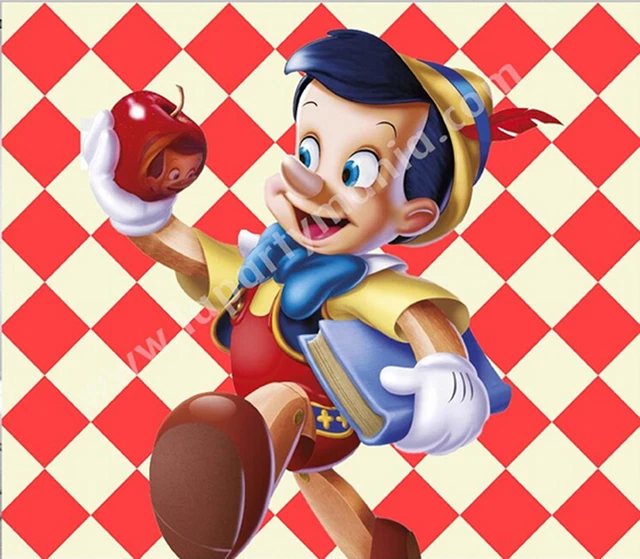 DISNEY PINOCCHIO BACKDROP 5ft x 7ft $41.36 - PicClick AU