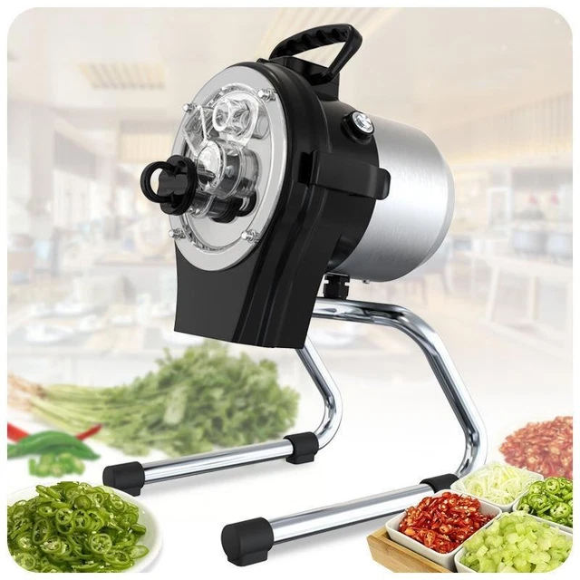 COMMERCIAL DESKTOP VEGETABLE Cutter Cutting Parsley Chives Slicing ...