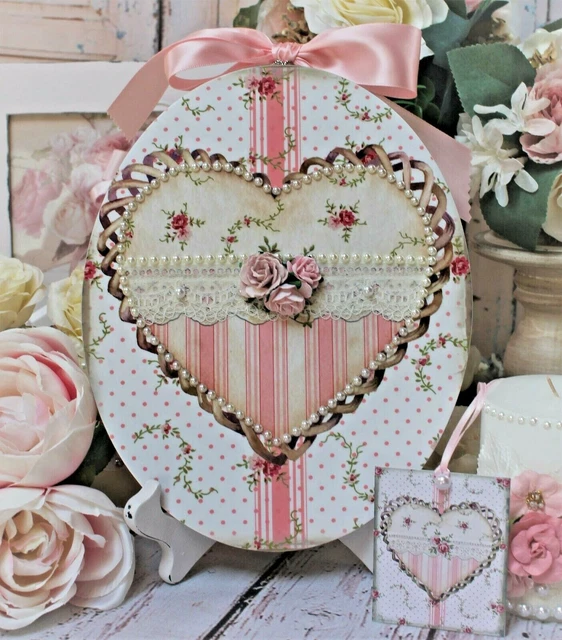 SHABBY CHIC VINTAGE Country Cottage style Wall/Table Decor. Sign ...