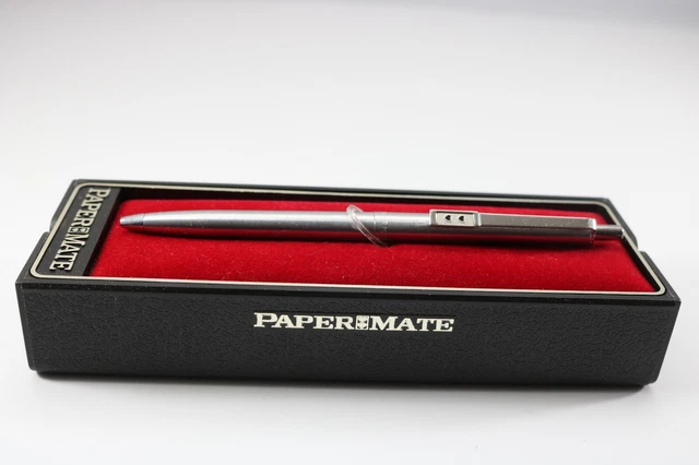 VINTAGE PAPER MATE Profile Powerpoint Flighter Ballpoint Pen (Cased ...