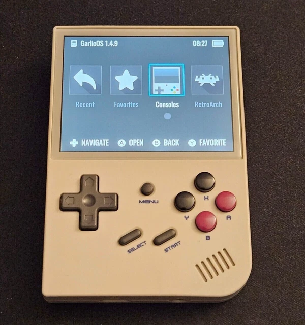 ANBERNIC RG35XX 128GB w/ Garlic OS Retro Handheld Console - Gray GB $62 ...
