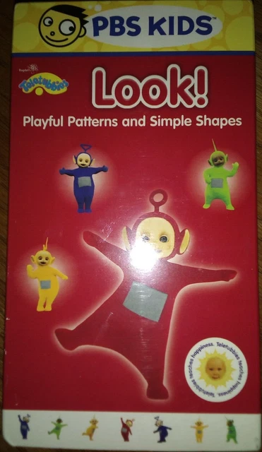 TELETUBBIES~LOOK! (VHS-2004) PBS Kids~Sealed~Rare & HTF/+1 Ship ...