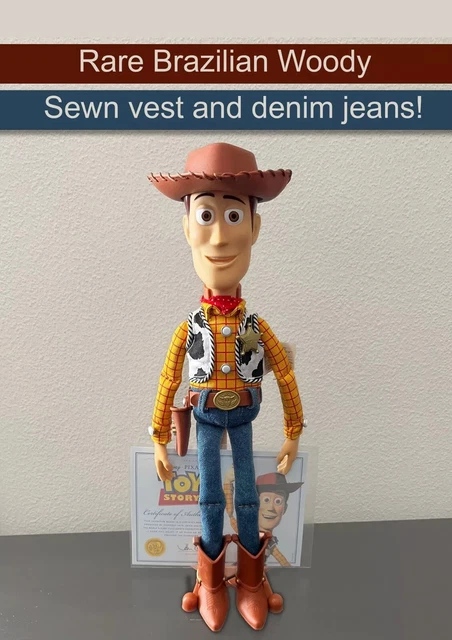 TOY STORY CLOUD Logo Brazil Woody Ultra Rare Pixar Collection Thinkway ...