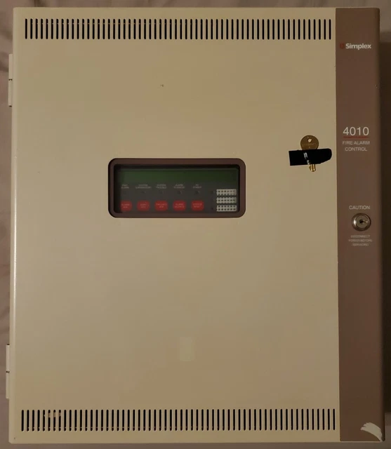 SIMPLEX 4010 ADDRESSABLE Fire Alarm Control Panel £484.18 - PicClick UK