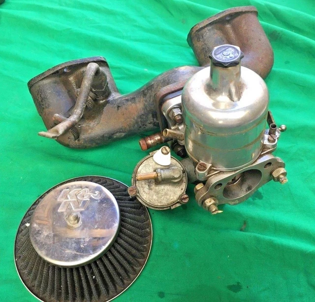 LAND ROVER SERIES 2.25l Petrol Engine ACR SU HS6 Carb Conversion Inlet ...
