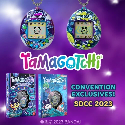 EXCLUSIVE SDCC 2023 BANDAI NAMCO TAMAGOTCHI OG Tama GEN 1 & 2 EUR 169 ...