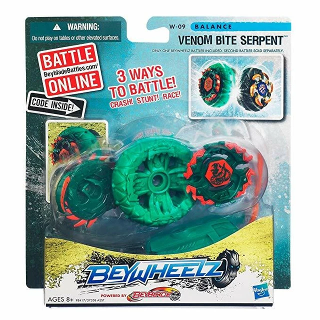 BEYBLADE BEYWHEELZ VENOM Bite Serpent 37358 -nuovo-italia EUR 16,62 ...
