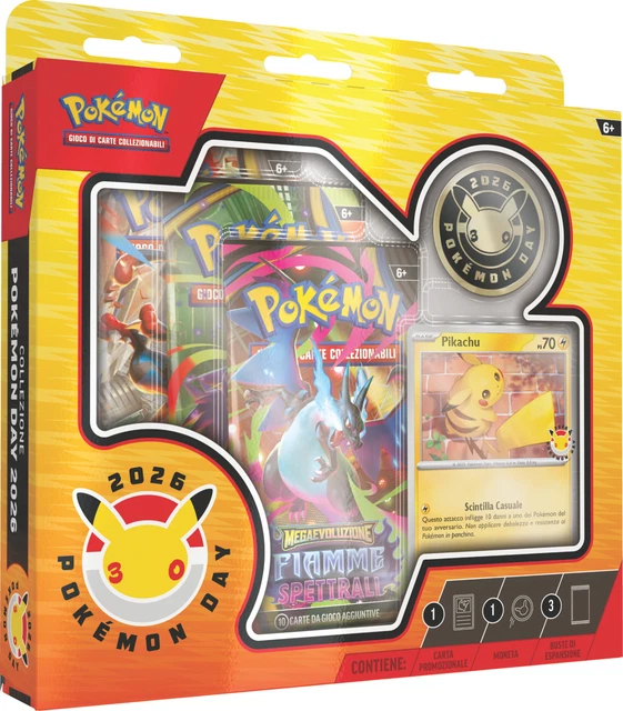 COLLECTION POKÉMON POKÉMON Day 2026 - ITALIEN - Prévente 30/01/26 EUR ...
