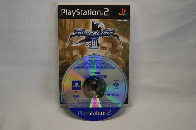Rare Soul Calibur Iii 3 Promodisplay Case And Disc Sony Playstation Ps2 Namco Aus Eur 3071