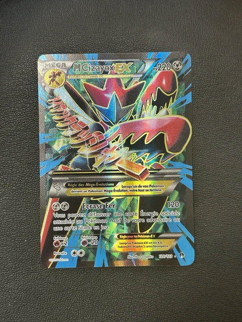 CARTE POKÉMON M Cizayox EX 120/122 XY Rupture Turbo FR NMint EUR 29,90 ...