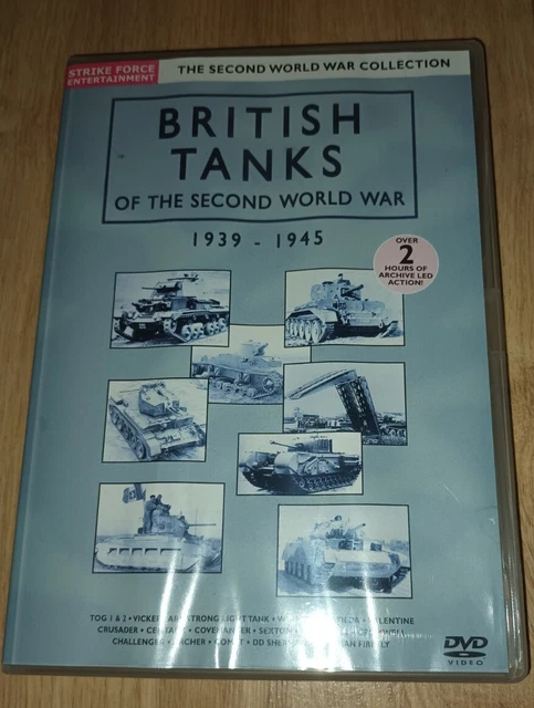 BRITISH TANKS OF The Second World War (DVD, 2010) £6.99 - PicClick UK