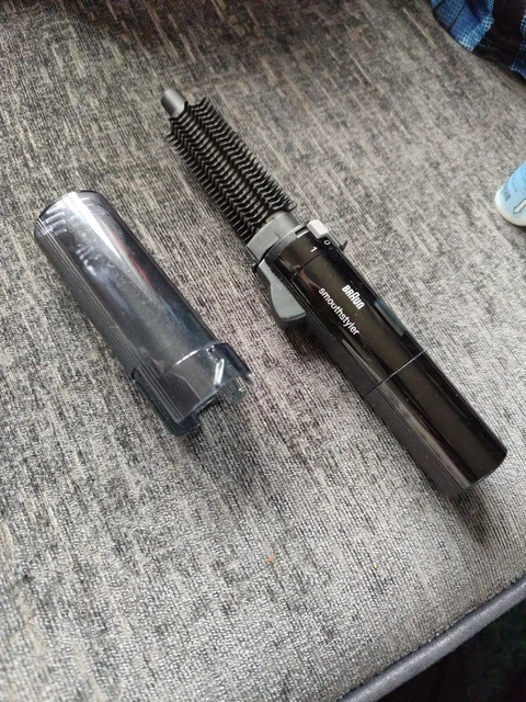 BRAUN SMOOTHSTYLER CORDLESS Tongs With Brush Attachment Type 4560 £17.31 - PicClick UK