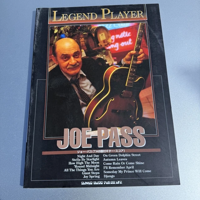 LEGEND PLAYER JOE PASS Joe Pass Guitar Score TAB Score Shinko Music ...