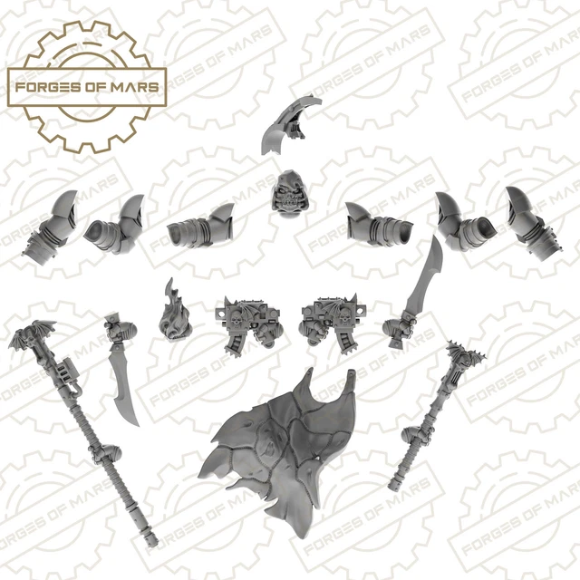 CHAOS GLADIATORS - Night Hunters - Terror Sorcerer Upgrade Kit (x16 ...