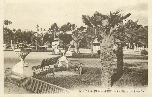 LA BAULE LES PINS place de palmiers EUR 1,00 - PicClick FR