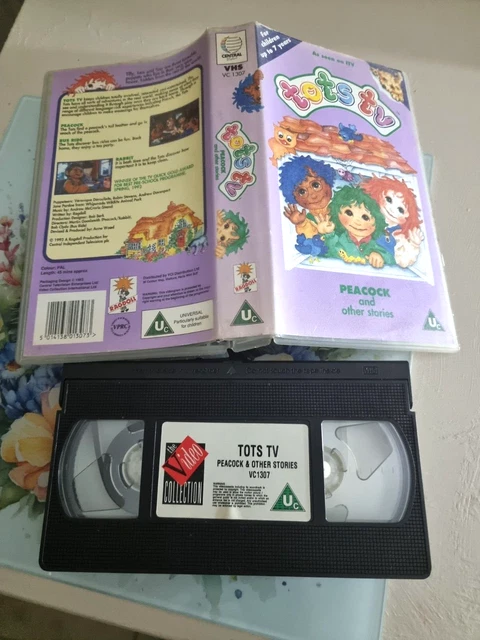 TOTS TV,PEACOCK VHS £9.00 - PicClick UK