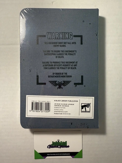 IMPERIAL INFANTRYMAN HANDBOOK 2025 - Warhammer 40K GW Black Library ...