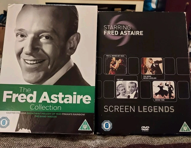 THE FRED ASTAIRE 4 Film Collection & 4x Fred Astaire Screen Legend ...