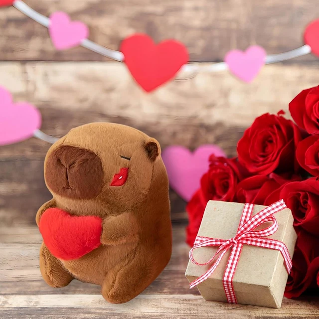 CAPYBARA PLUSH TOY, 25Cm Cartoon Capybara Stuffed Toy, Capybaras Doll ...