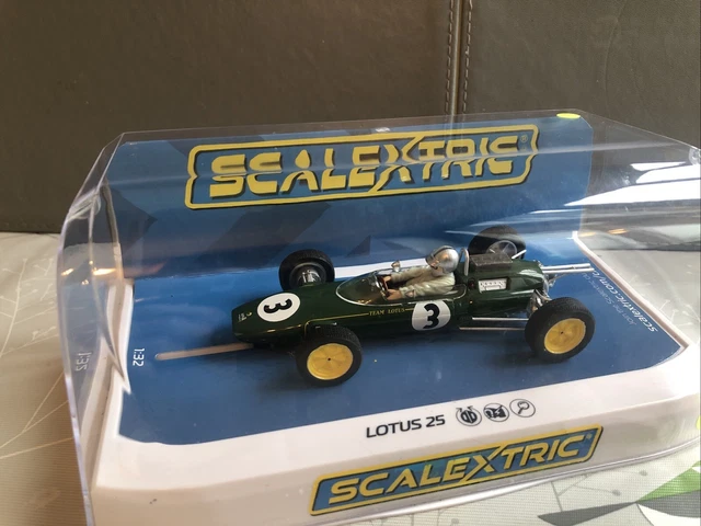 SCALEXTRIC C4083 LOTUS 25, Jack Brabham Monaco 1963 World Championship ...