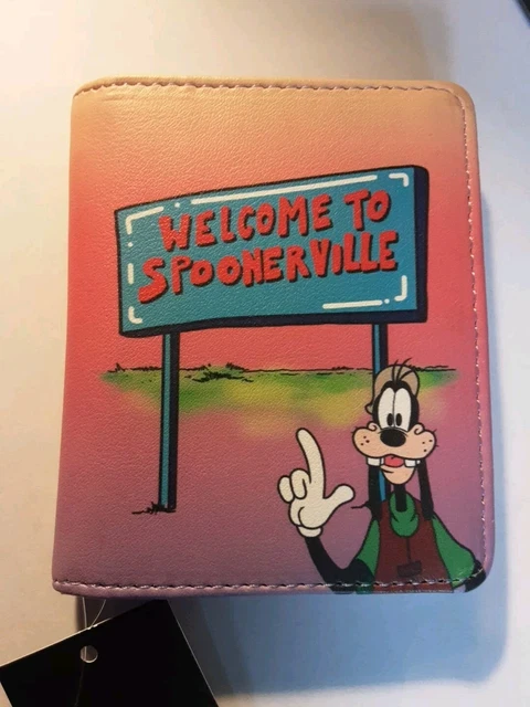 DISNEY OUR UNIVERSE Goofy Movie WELCOME TO SPOONERVILLE Cardholder ...