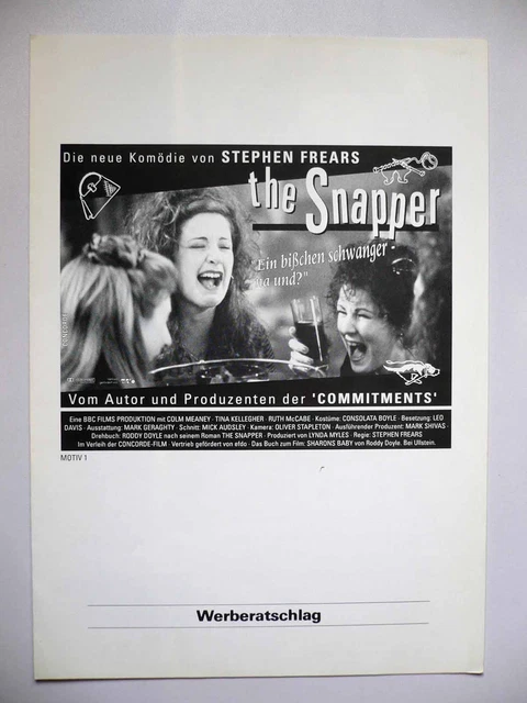 THE SNAPPER - Colm Meaney - Tina Kellegher - Brendan Gleeson ...